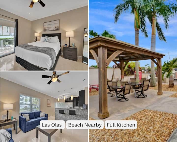Beach Isles 1br Apartment W/ Patio Near Las Olas - Fort Lauderdale