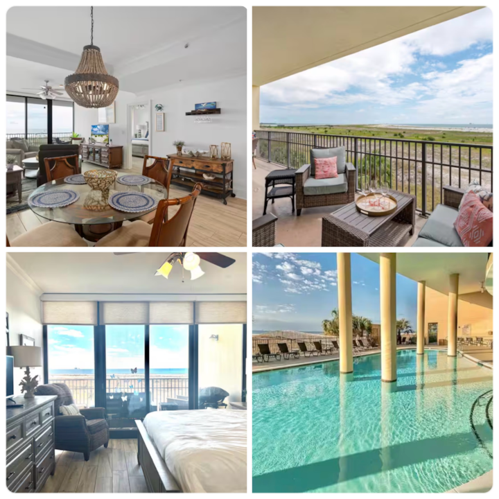 Peaceful Easy Feeling! Beachfront Di Resort! - Dauphin Island, AL
