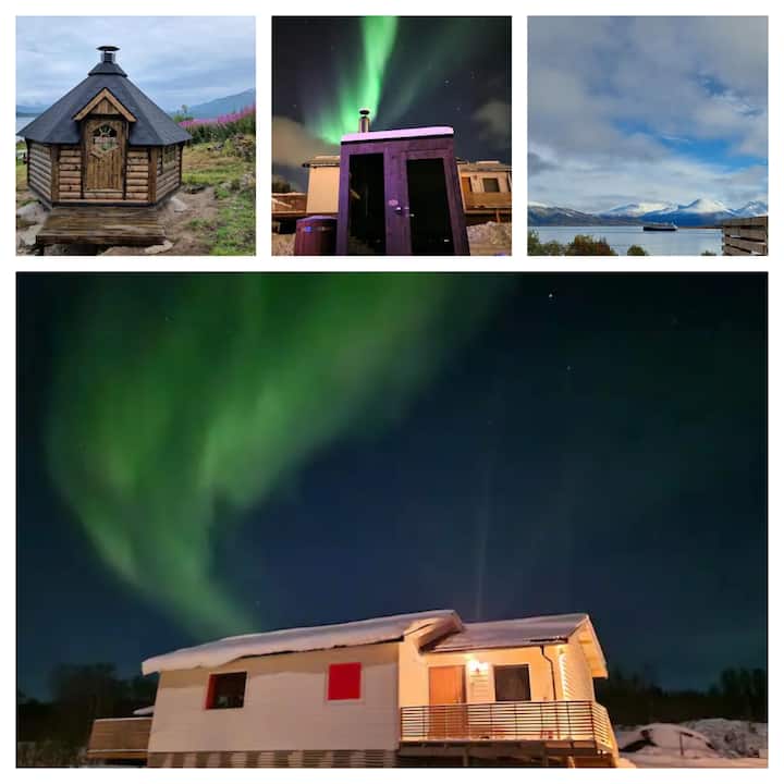 Mellomgaard-arctic Cabin-kvaløya #Sauna & Bbq Hut - ノルウェー