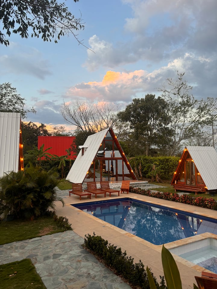Cabaña En Glamping Casa Bamboo , Aparco, Ibagué - Ibagué