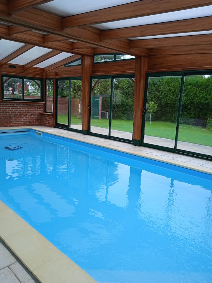 Baie Somme Loft Piscine Chauffée Intérieure Et Spa - Cayeux-sur-Mer