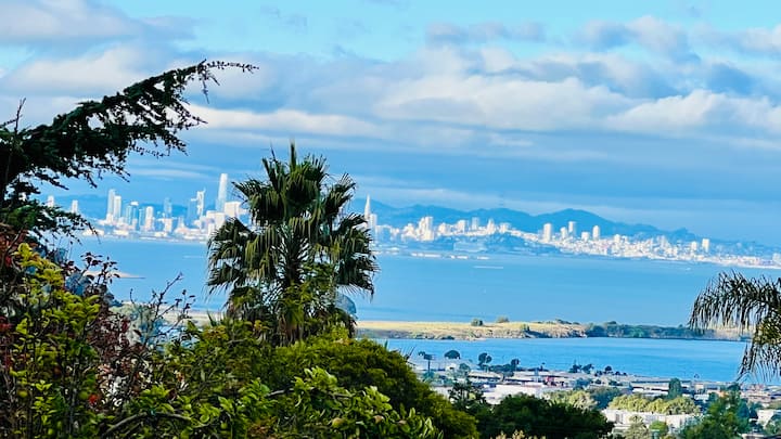 Private Sanctuary, Spectacular Bay Views - El Cerrito, CA