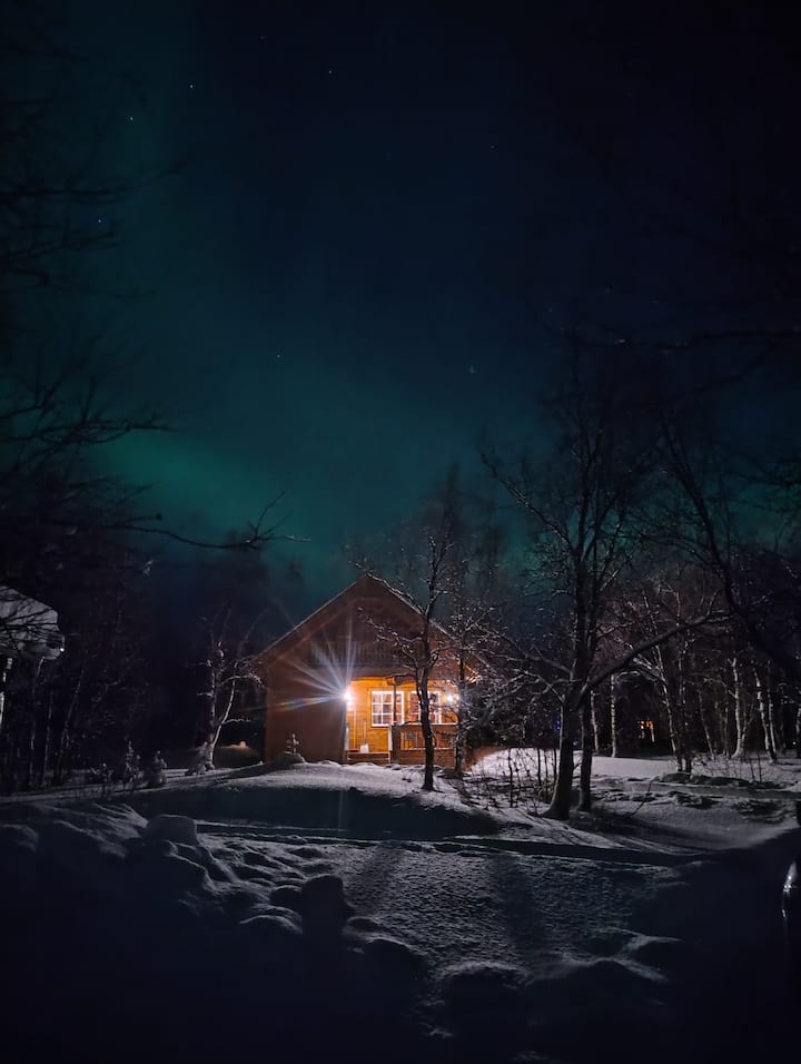 Nydelig Hytte Med Badstue , I Vakkert Landskap - Alta