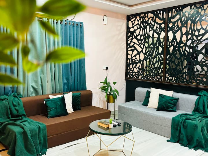 Green House- Hill View - 3bhk Near Hi-tech City - Hyderabad