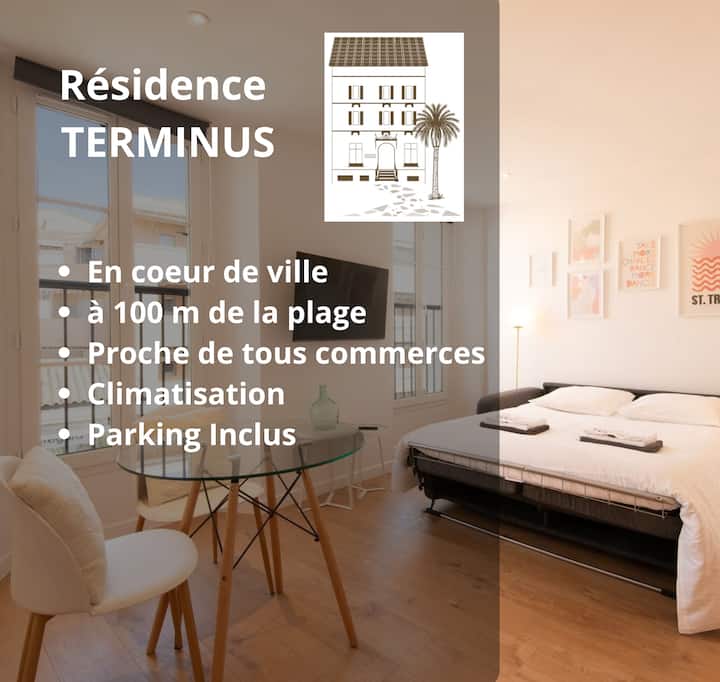 Appt 102- Centre Ville/à 300 M De La Plage - Saint-Tropez