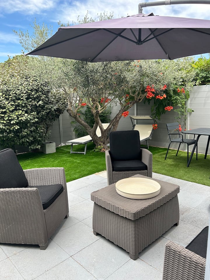 Studio «&nbsp;Summer Spirit&nbsp;» Avec Jardin Plage à 250m - Saint-Tropez