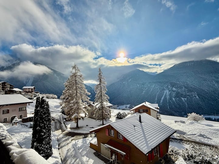 Fewo Mit Whirlpool Und Schöner Aussicht - Alvaneu