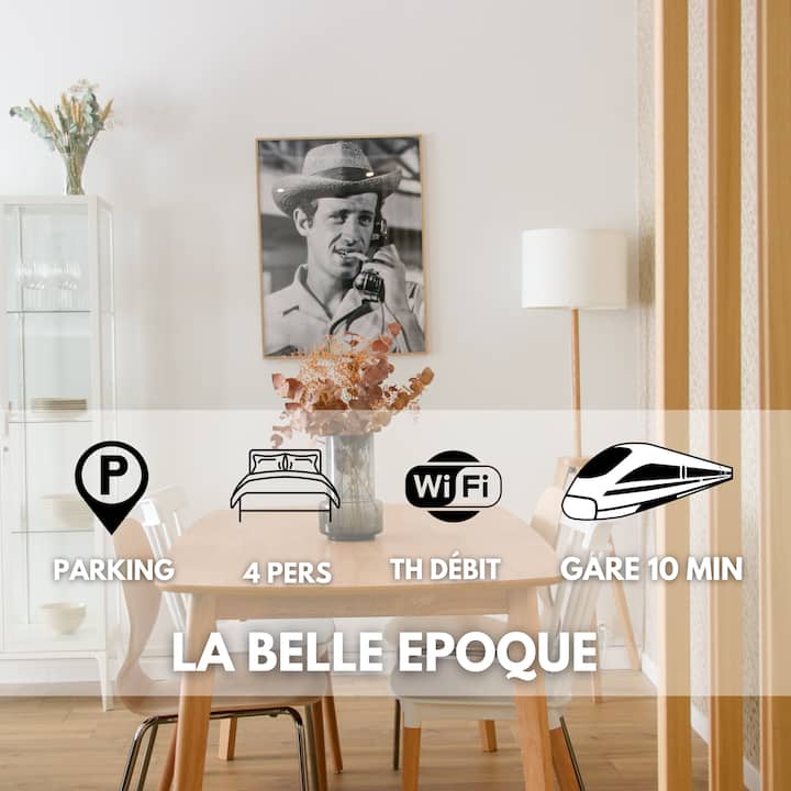 La Belle éPoque - Proche Gare - Parking Gratuit - Angoulême