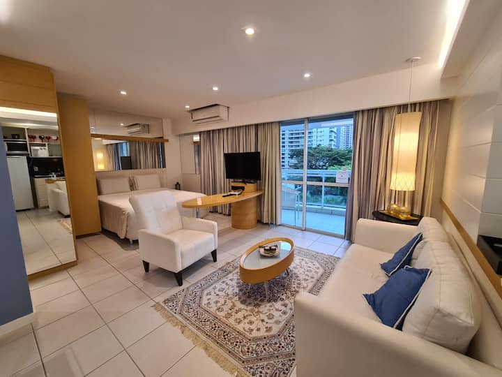 Flat No Paradiso All Suítes - Barra Da Tijuca, Rj - Rio de Janeiro