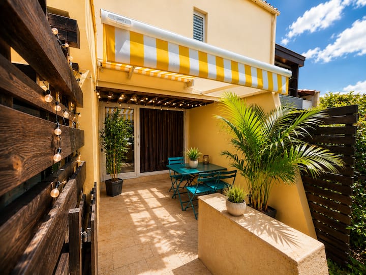 Cap D’agde – Studio Clim, Parking, Tennis Village - Agde