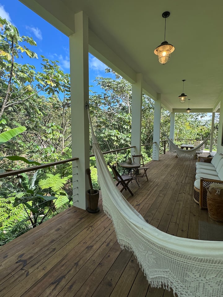 Utuado Eco-luxury Getaway Stunning Deck & Hammocks - Utuado