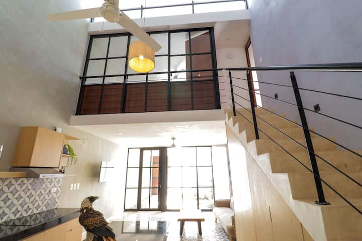 Preciosa Casa Lila Con Jacuzzi - Mérida