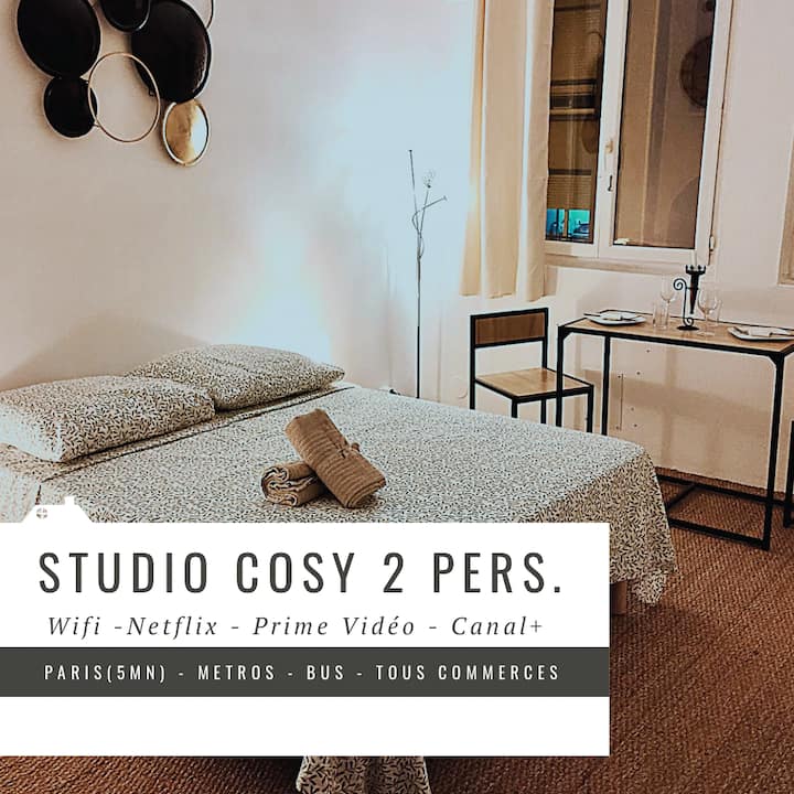 Studio Cosy(5mn Paris)metro/rer - Alfortville