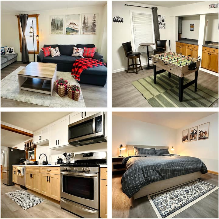 New Ski Home For 10ppl W/game Room -10 Min To Loon - Loon Mountain, NH