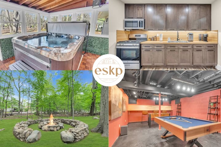 Spring Retreat With Hot Tub Fire Pit And Game Room - Mahwah, NJ