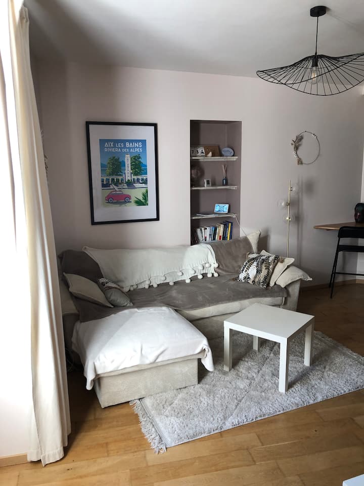 Appartement Cosy à Deux Pas Des Thermes - Lac du Bourget