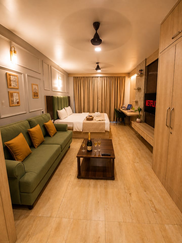 Cozy Studio|near Railway Station| C-scheme Jaipur - Jaipur