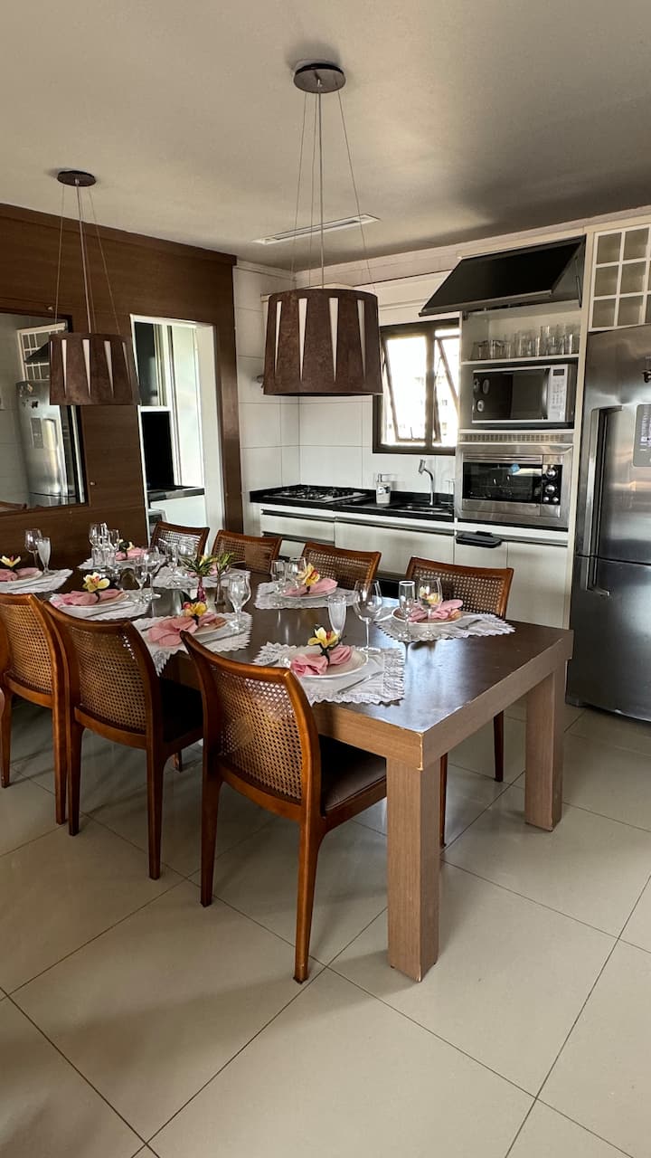 Apt | 10 Guests | Bbq | 3 Blocks From The Beach - Florianópolis