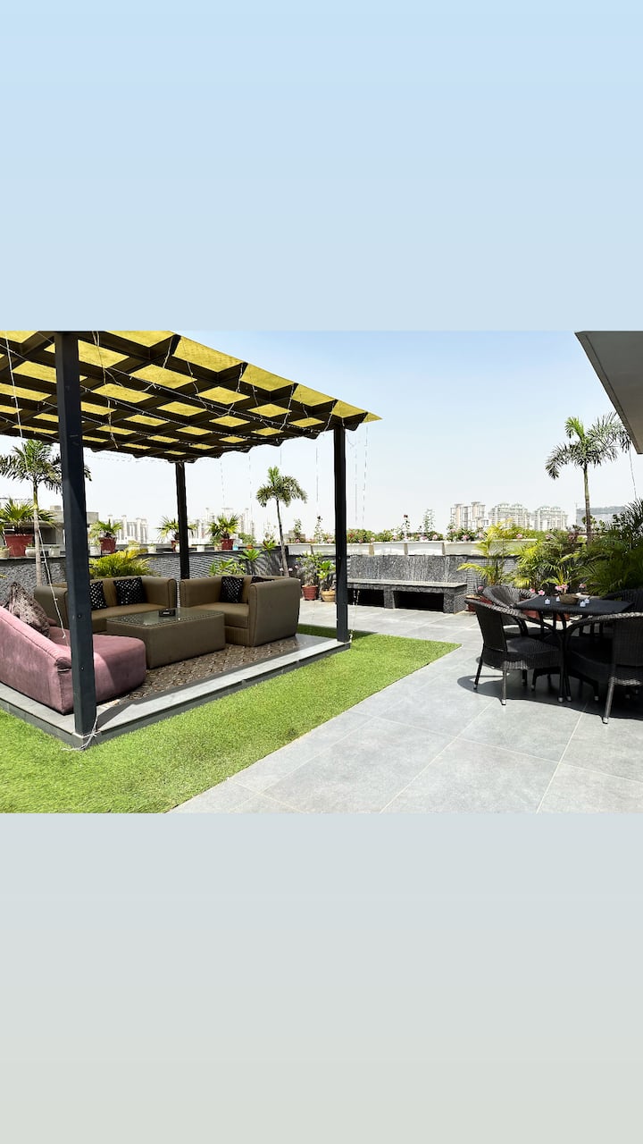 Spacious Rooftop In Gurugram- Shamiyana Rooftop - 구르가온