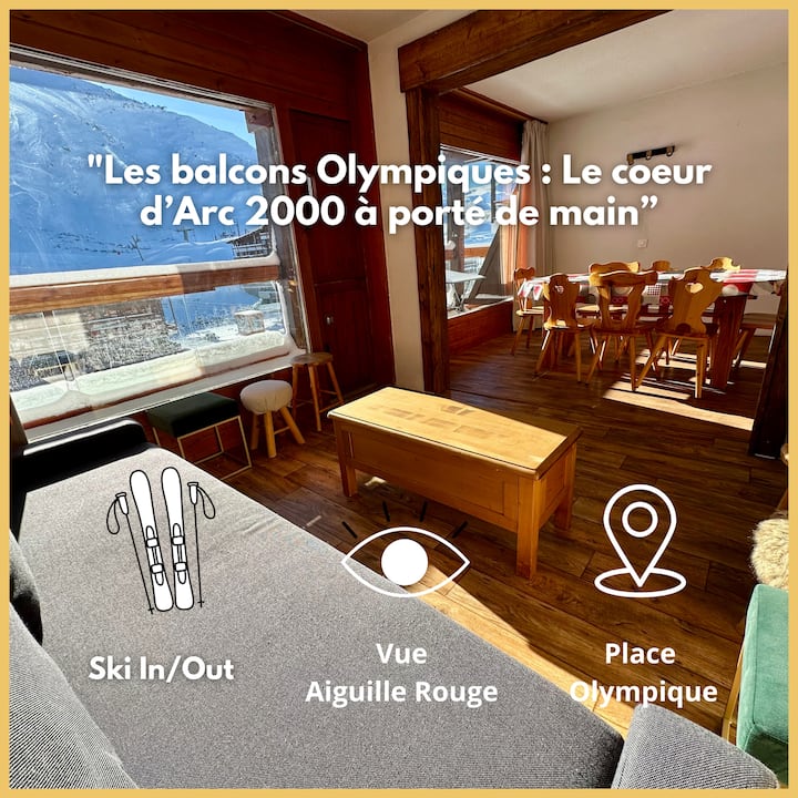 Les Balcons Olympiques * La Conciergerie Du Varet - La Rosière