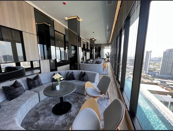 Brand New Apartment, River View, Close To Mrt - Bangkok