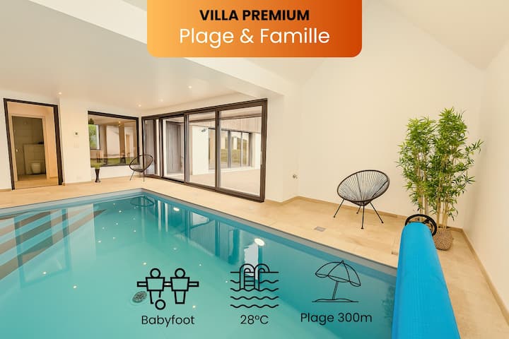 Groupe - Gr34 - Villa Premium & Piscine Chauffée - Brignogan-Plage