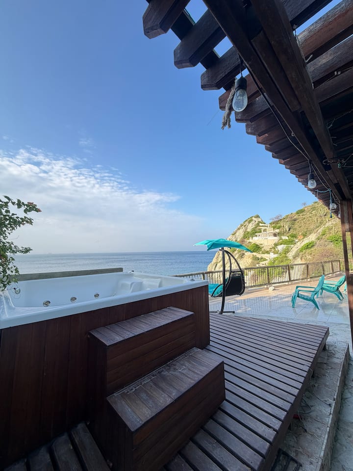 Casa Capacidad 20 Personas Frente Al Mar - Santa Marta