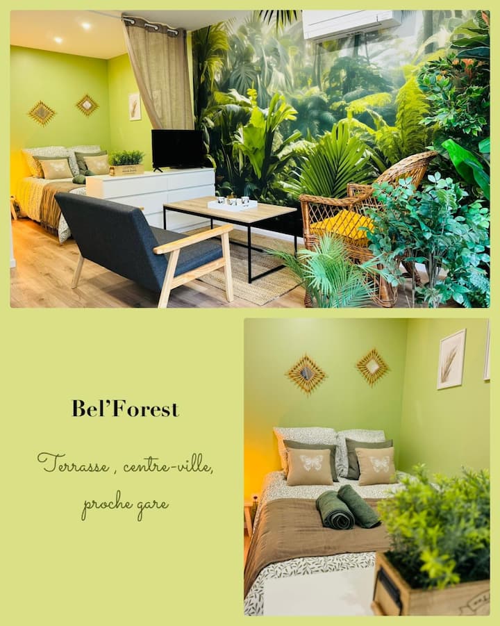 Bel'forest : Climatisé, Terrasse - Belfort