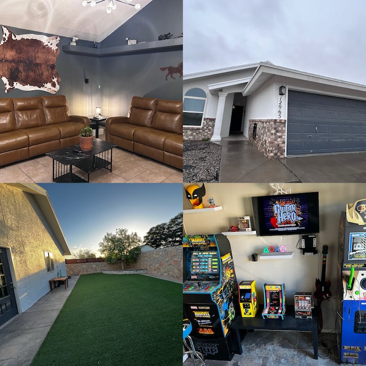 Full Home Cozy Stay On East, W/ Washer & Dryer - El Paso, TX