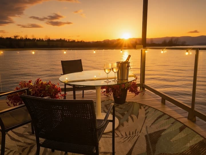 Chalet Sur Le Fleuve - Plage Privée - New England