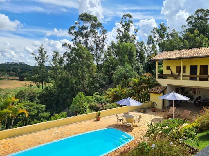Casa 6 Suites Piscina/sala/churrasqueira/cozinha! - Itu