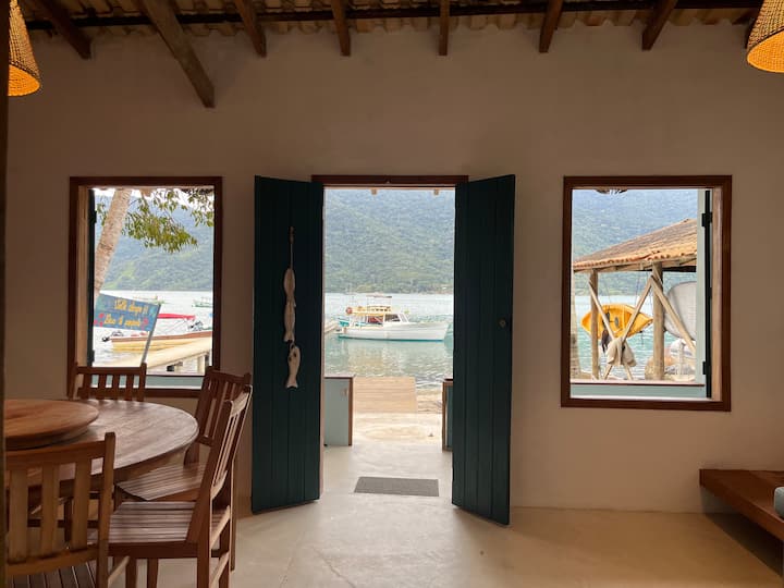 Casa Frente Pro Mar Saco Do Mamanguá Em Paraty Rj - Trindade