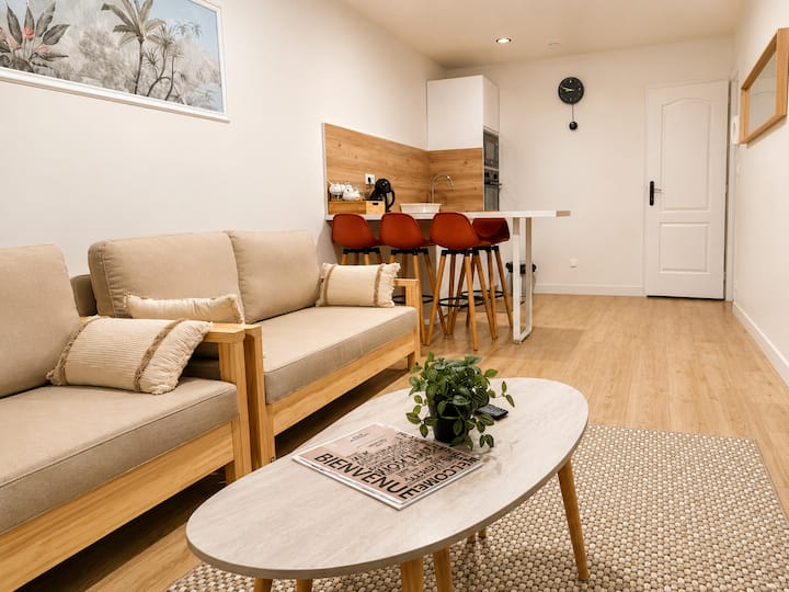 Appartement-clim-parking Privé-tramway-tout Inclus - Reims