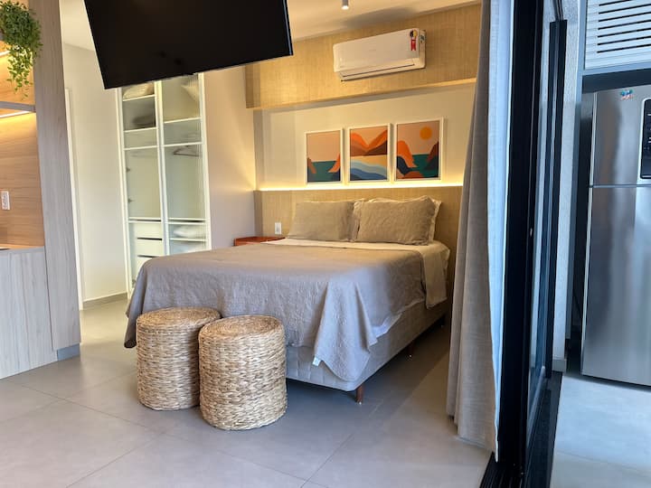 Loft 202 Na Melhor Localização/academia/lavandeira - Marília