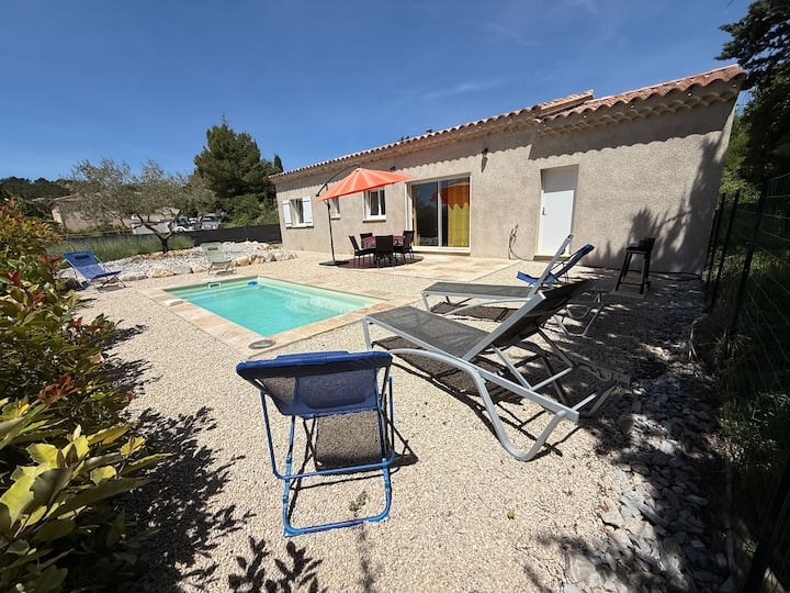 Villa Maria - Piscine - Clim - Wi-fi - Parking - Mazan