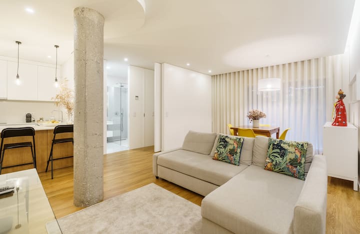 Apt De Charme C/ Ac E Terraço No Coração De Braga - Braga