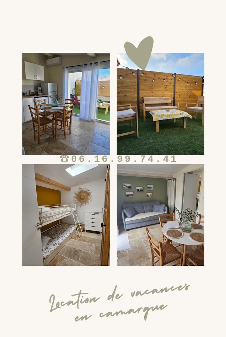 Joli Studio Avec Extérieur - Salin-de-Giraud