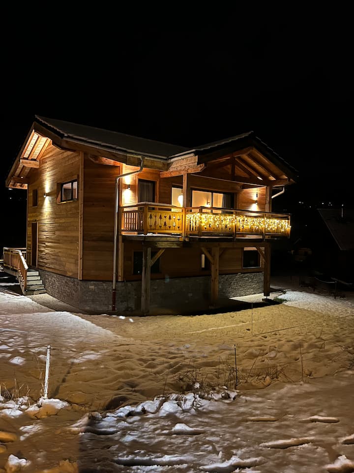 Ski Le Grand Massif 265 Km Pistes - Chalet 8 Pers. - Verchaix