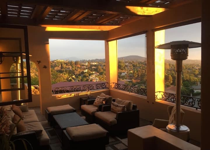 Spanish Hacienda With 360° View - Santee, CA