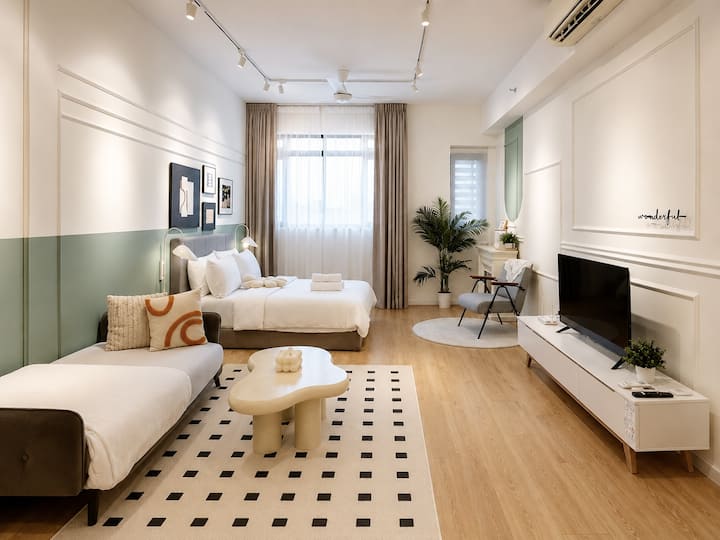 Cosy Cabin Klcc View Pwtc | Netflix | 3min To Lrt - Kuala Lumpur