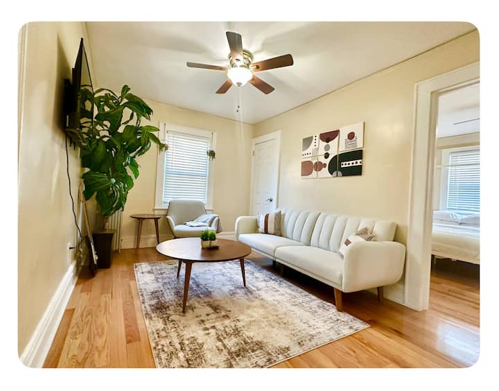 Mid-century Mod 1bedrm Apartment - Harrison, NJ