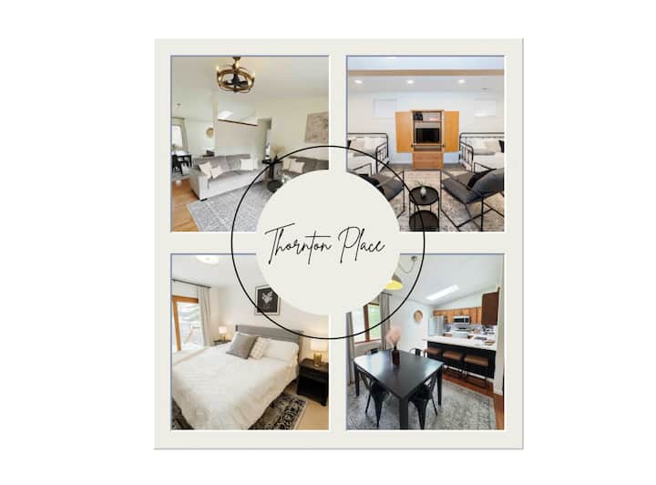 Iu Retreat: Fenced Yard, Pet-friendly, Sleeps 12 - ブルーミントン, IN