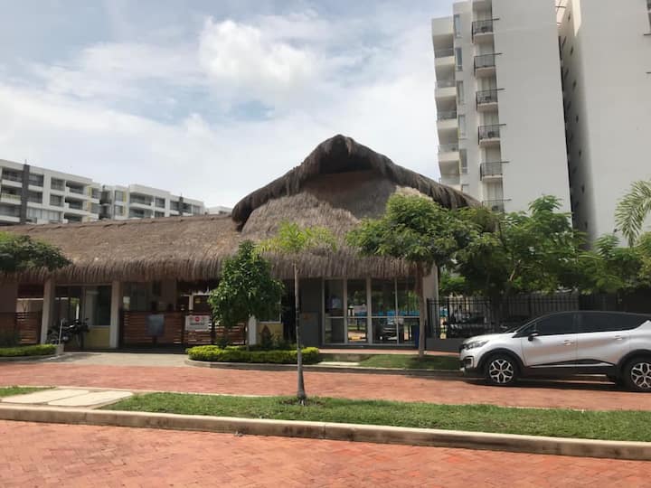 Hermoso Apto Con Vistas A La Piscina. - Ricaurte