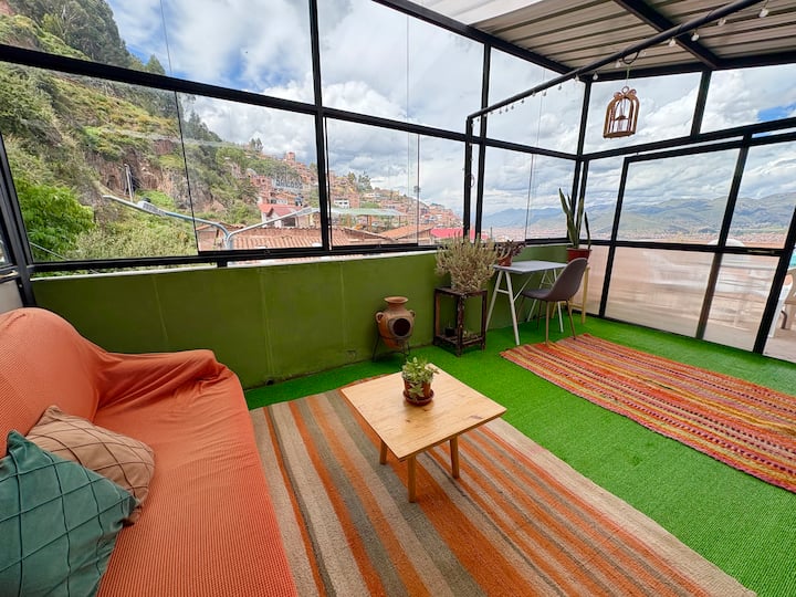 Rooftop Incredible Views, Great Terrace & Wifi - Cusco