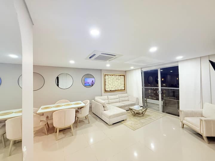 Luxury Apartamento 4br Vista 270° Al Mar, Piso 20. - Cartagena