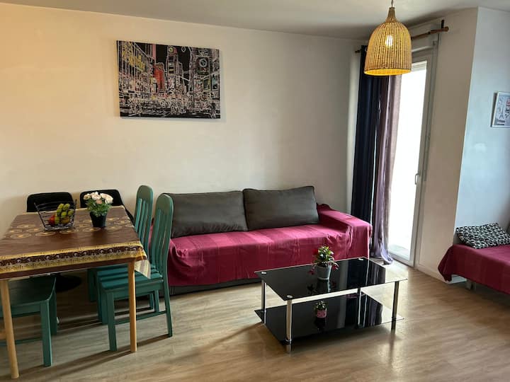Grand Appartement Familial · Proche Cdg & Paris · - Aulnay-sous-Bois