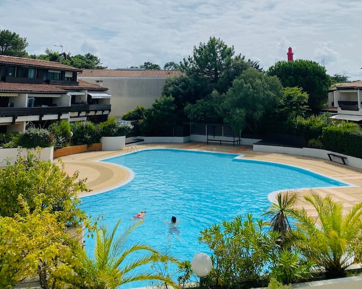Duplex Cap Ferret Centre Piscine - Cap Ferret
