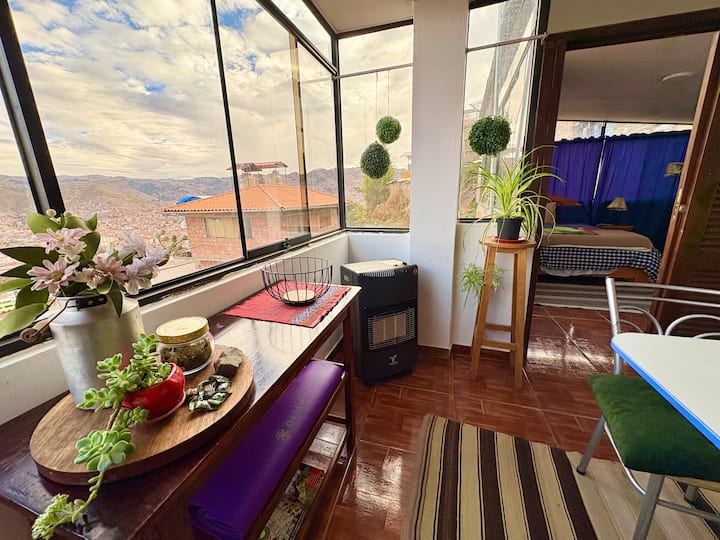 Amazing 180 Glass View, Super Wifi, Perfect Home - Cusco
