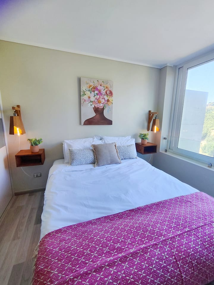 402, Estudio Moderno Con Azotea Y Vista Al Mar - Valparaíso