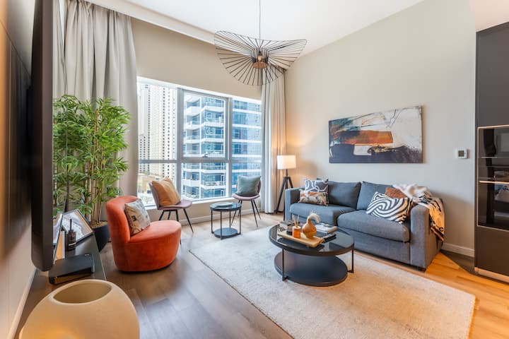 Escapade Premium à Dubai Marina. ÉLégance Sérénité - Dubai Marina